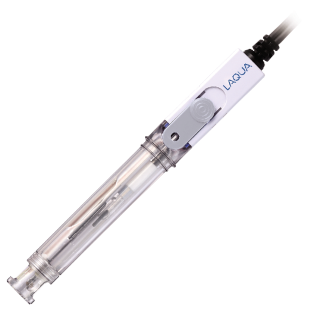 Horiba 9625‐10D Plastic‐body, refillable 3‐in‐1 pH electrode, Cable: 1m ...