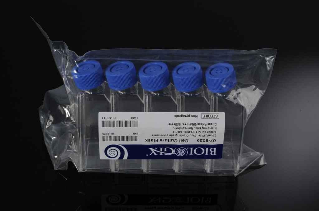 Biologix Tissue Culture Flask, Polystyrene, TC treated, Sterile ...
