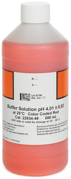 Hach pH Buffer Solution, Colour-coded | LabMart Limited