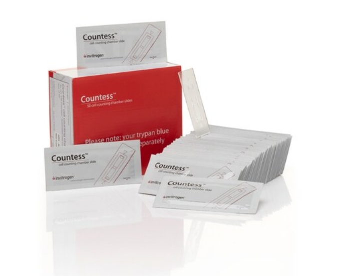 Invitrogen™ Countess™ Cell Counting Chamber Slides No trypan blue stain ...