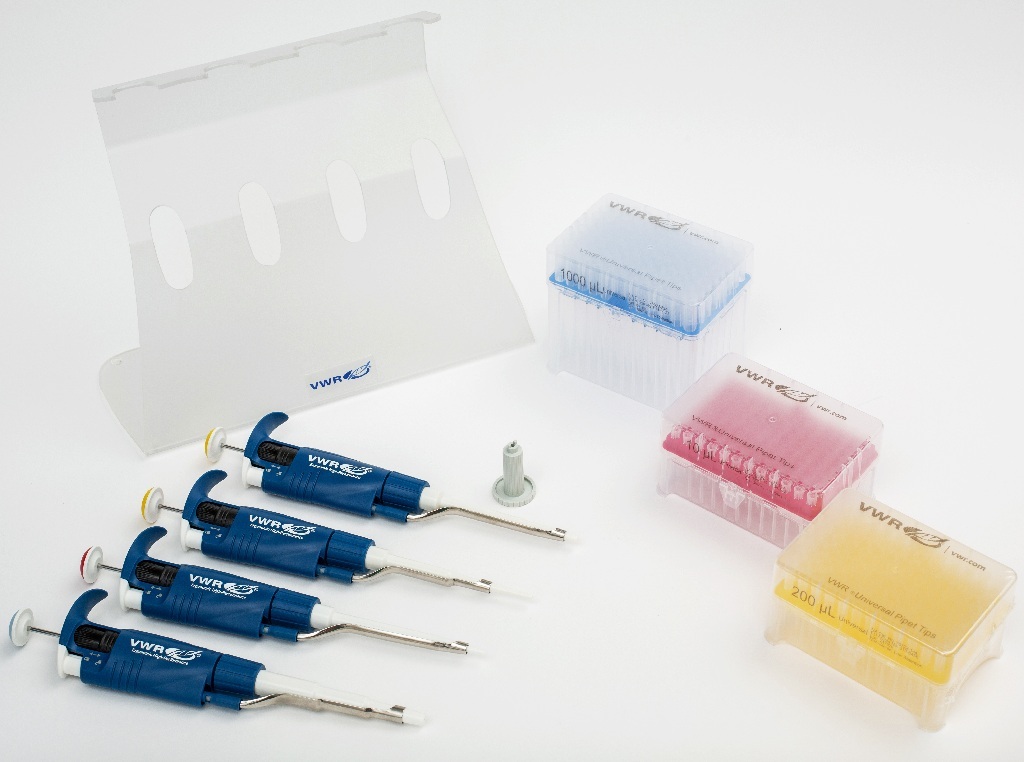 VWR® Ergonomic High Performance (EHP) Single Channel Pipettes Starter ...