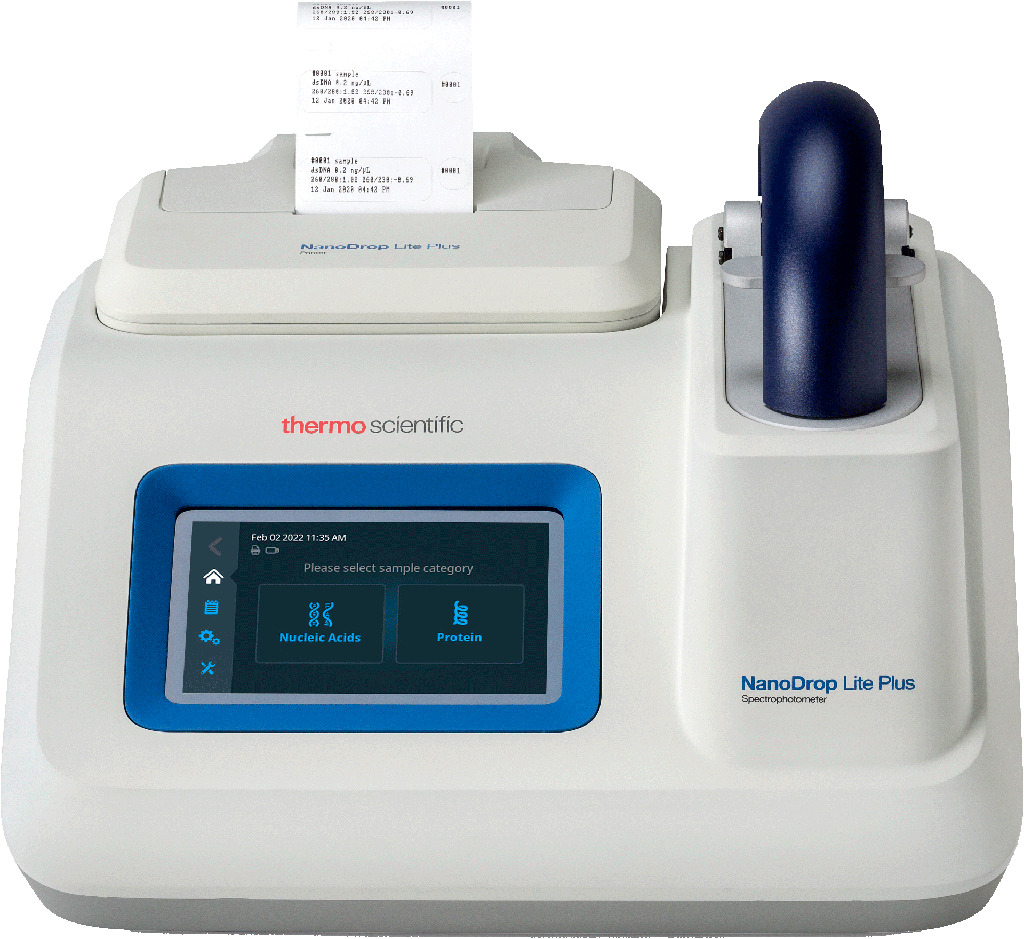 Thermo Scientific™ NanoDrop™ Lite Plus Microvolume Spectrophotometer ...