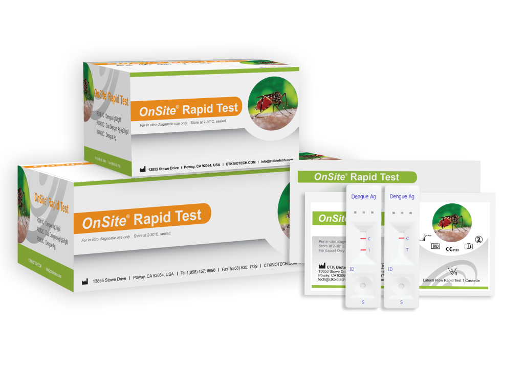 OnSite™ Dengue Ag Rapid Test Kit, CE, 30 Tests | LabMart Limited