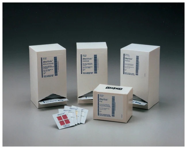 BD BBL™ DrySlide™ Nitrocefin, 25/pk | LabMart Limited