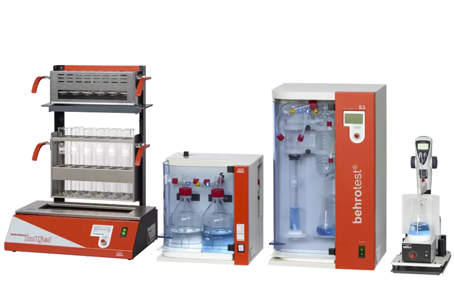 BEHR Behrotest® Kjeldahl Exclusive configuration Workstation (ASM-IR ...